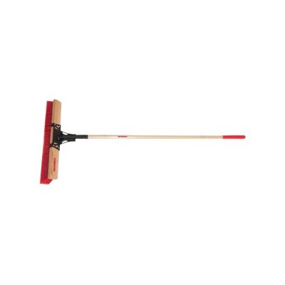 RB 24 in. multi-surface push broom, wood handle