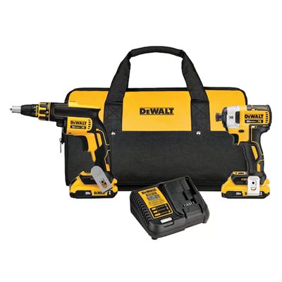 SCREWGUN / IMPACTOR KIT 20V DEWALT